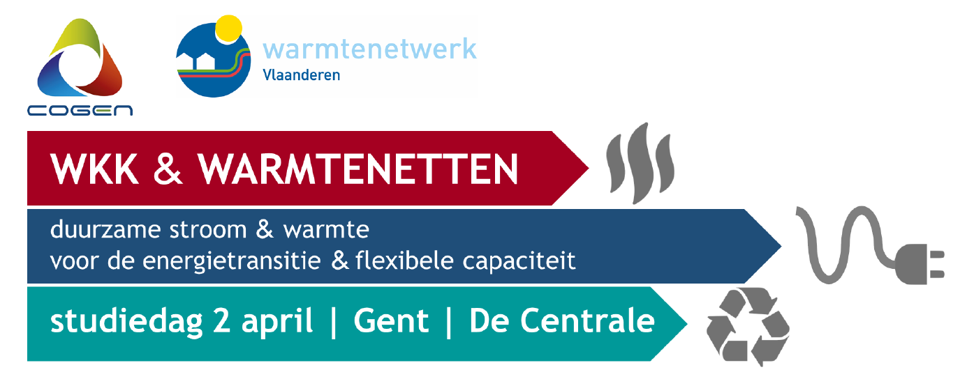 Studiedag WKK & WARMTENETTEN · COGEN Vlaanderen
